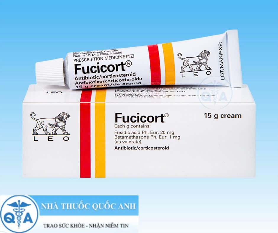 Fucicort cream - Điều trị viêm da - Nhà Thuốc Quốc Anh