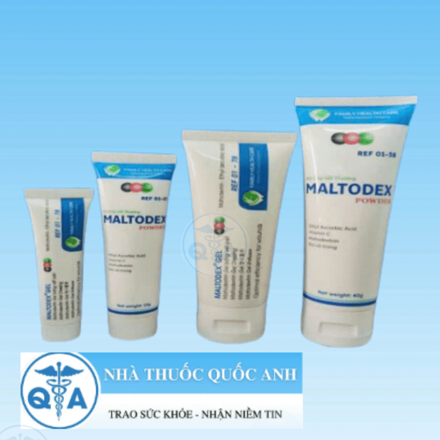Maltodex - Điều trị loét và vết thương lâu liền - Nhà Thuốc Quốc Anh