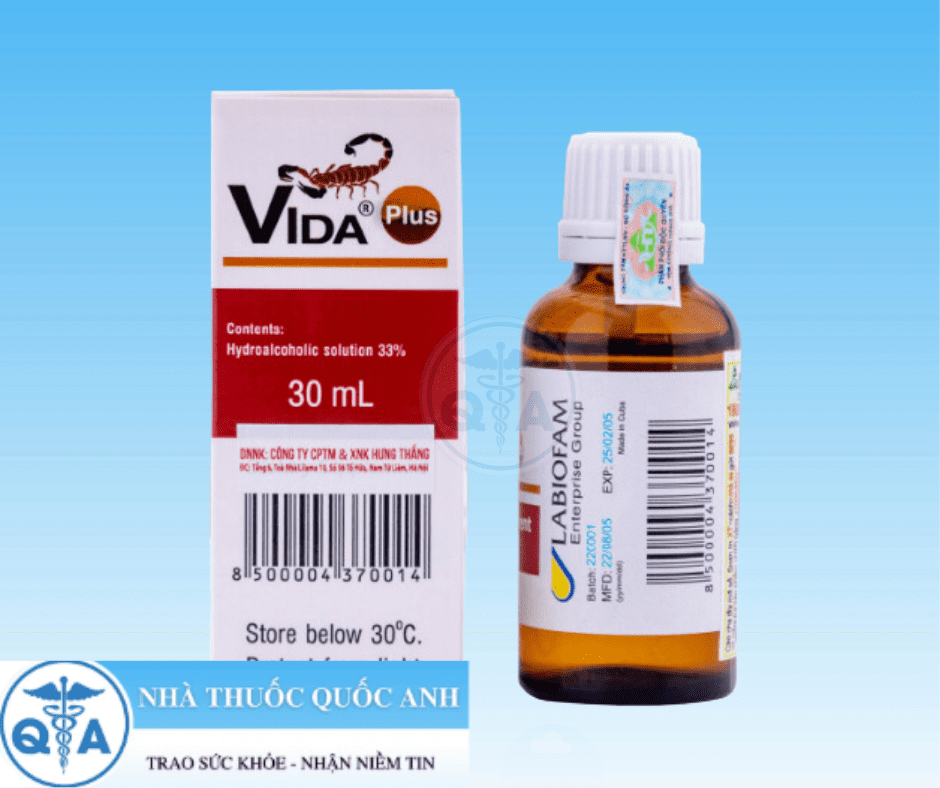 Vida Plus - Hỗ trợ điều trị ung thư (30ml)