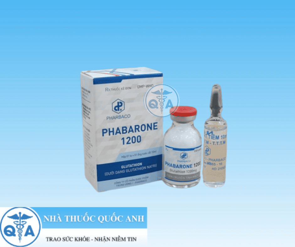 Thuốc Phabarone 1200 - Chống oxy hóa,đào thải độc tố ra khỏi tế bào ...