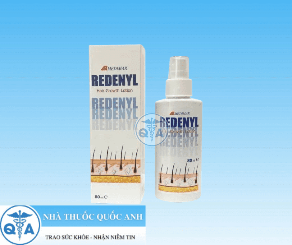 Xịt Redenyl - Bảo vệ và nuôi dưỡng tế bào gốc nang tóc - Nhà Thuốc Quốc Anh