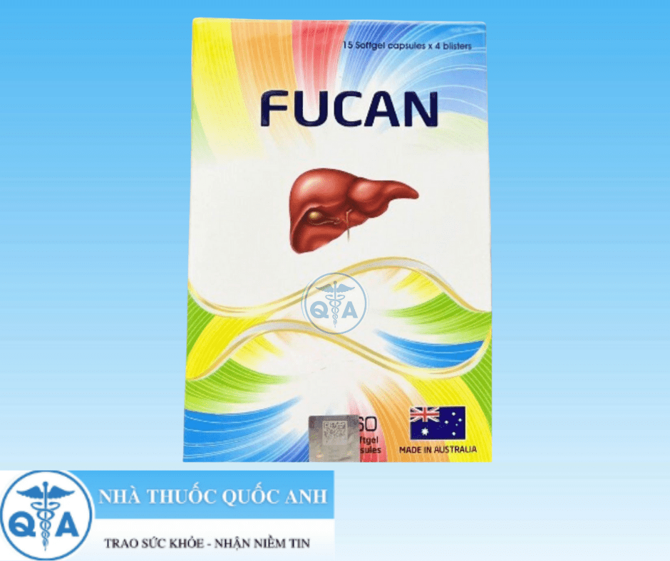 Fucan - Viên uống hỗ trợ tăng cường chức năng gan, thải độc gan - Nhà ...