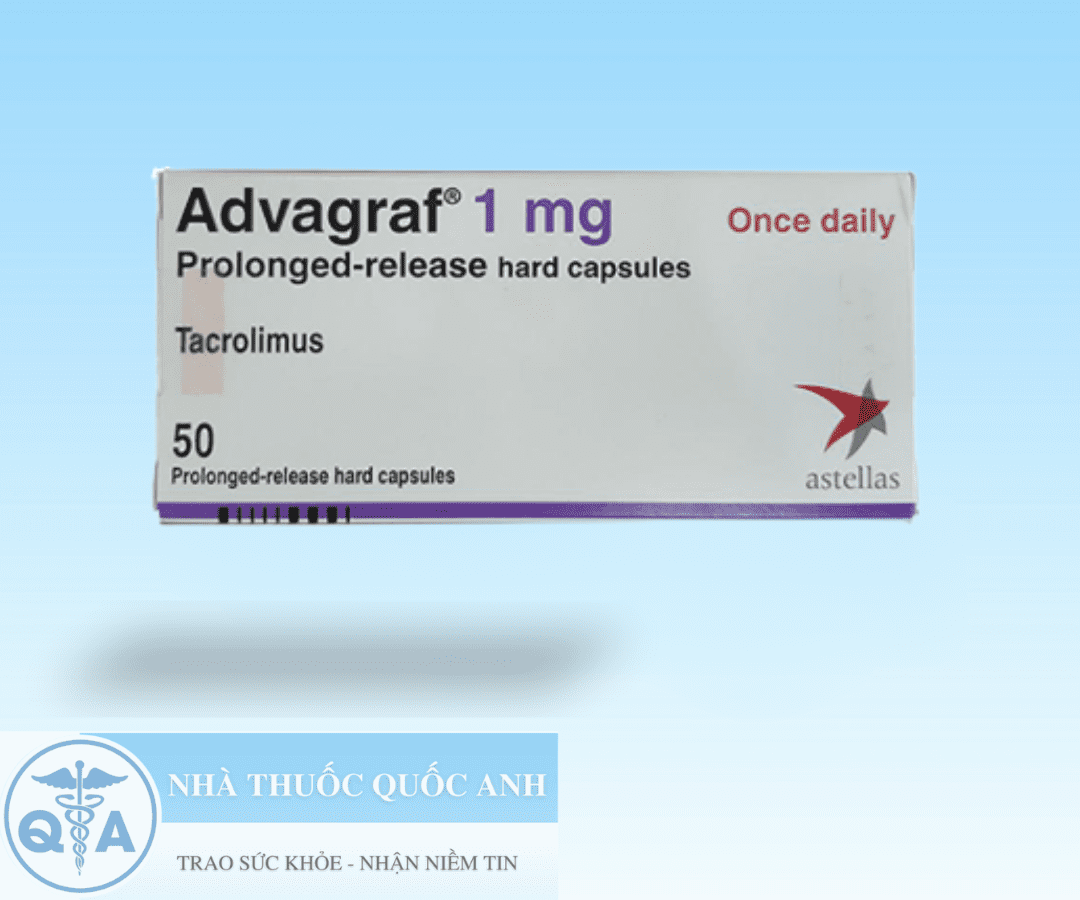 advagraf 1mg ngăn ngừa thải ghép - Nhà Thuốc Quốc Anh